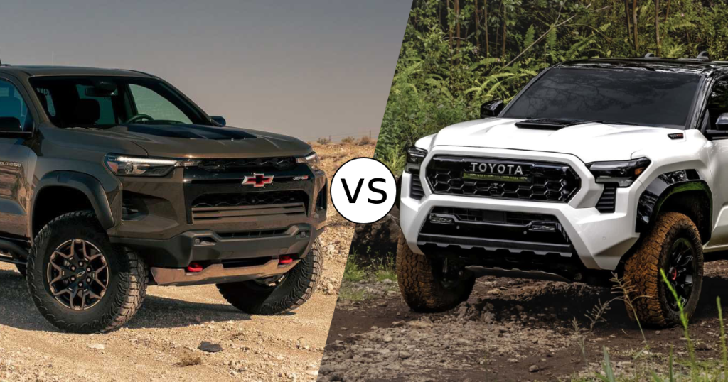 2024 Toyota Tacoma vs. Chevrolet Colorado - Longo Toyota Blog