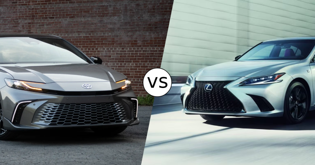Toyota Camry vs. Lexus ES: Which is Right for You | Longo Toyota