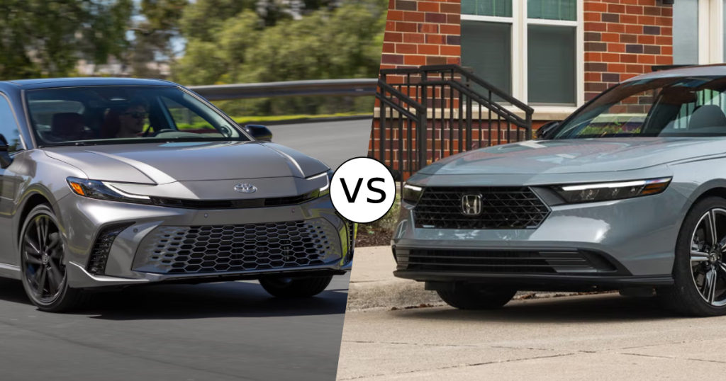 2025 Toyota Camry vs. Honda Accord | Longo Toyota