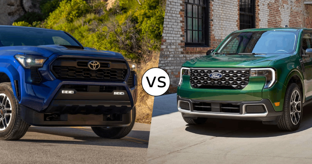 2025 Ford Maverick vs. Toyota Tacoma | Longo Toyota