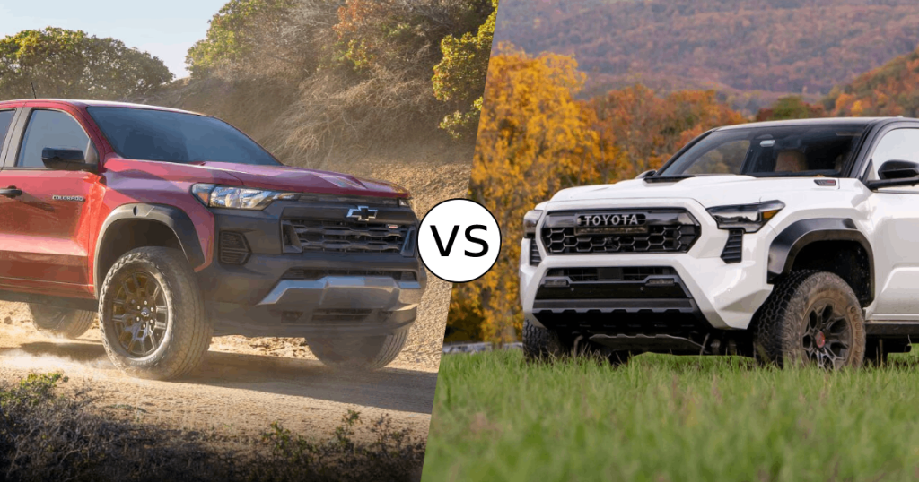 2025 Toyota Tacoma vs. 2025 Chevrolet Colorado | Longo Toyota